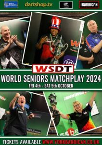 World Seniors Darts Matchplay 2024 - DARTS CALENDAR