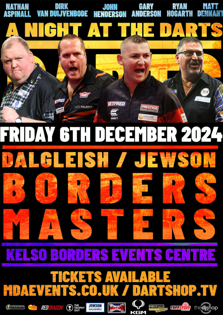 A Night At The Darts, Border Masters (darts exhibition) - DARTS CALENDAR
