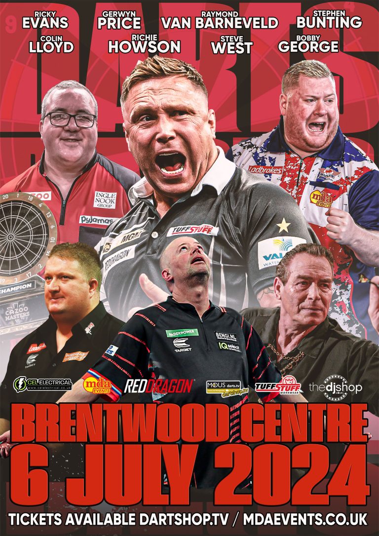 A Night At The Darts, Brentwood (darts exhibition) - DARTS CALENDAR